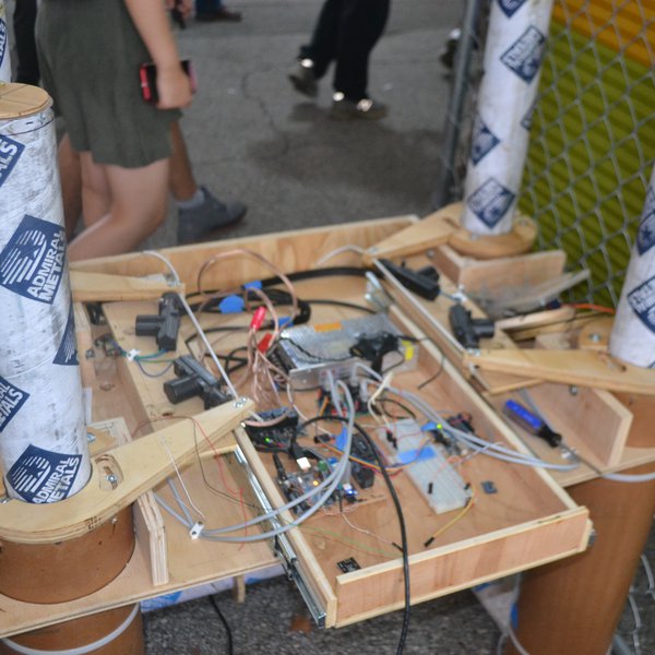 Sit / stand desk, cardboard and plywood | Hackaday.io