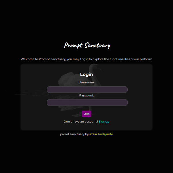 Prompt sanctuary | Hackaday.io