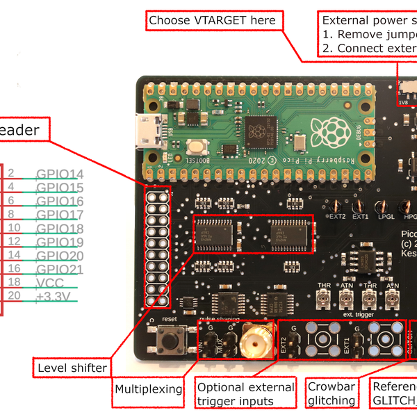 Hacking MCUs with the Pico Glitcher v2 | Hackaday.io