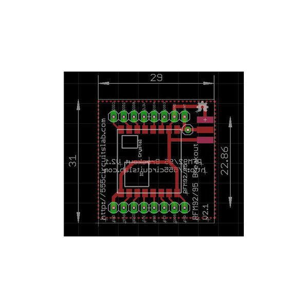 RFM95W Breakout Board for LoRa Applications | Hackaday.io