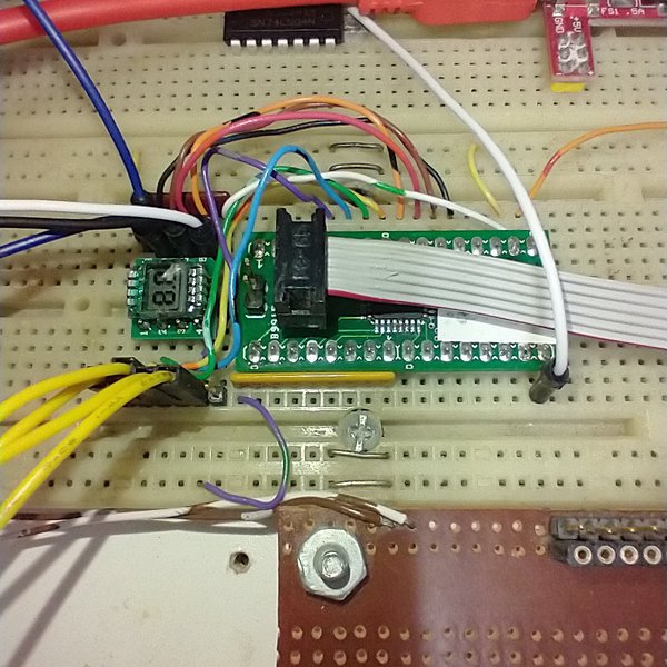 How to use a tiny LCD display (2 7-segment digits) | Hackaday.io