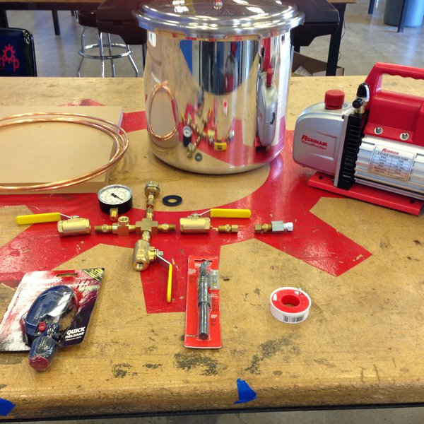 Pressure Cooker Vacuum Chamber | Hackaday.io