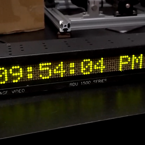 Image Video RDU 1500 Dot Matrix Display | Hackaday.io