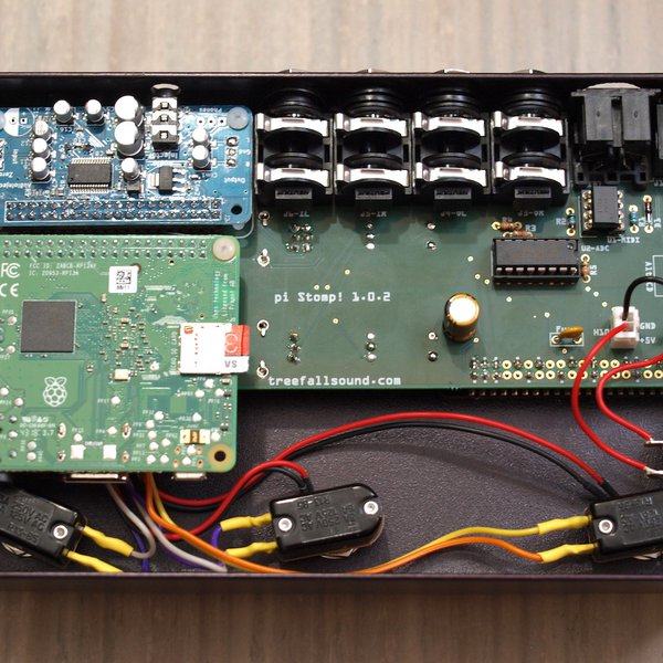 pi-Stomp! A Hi-Def Multi-FX Platform for Guitar | Hackaday.io