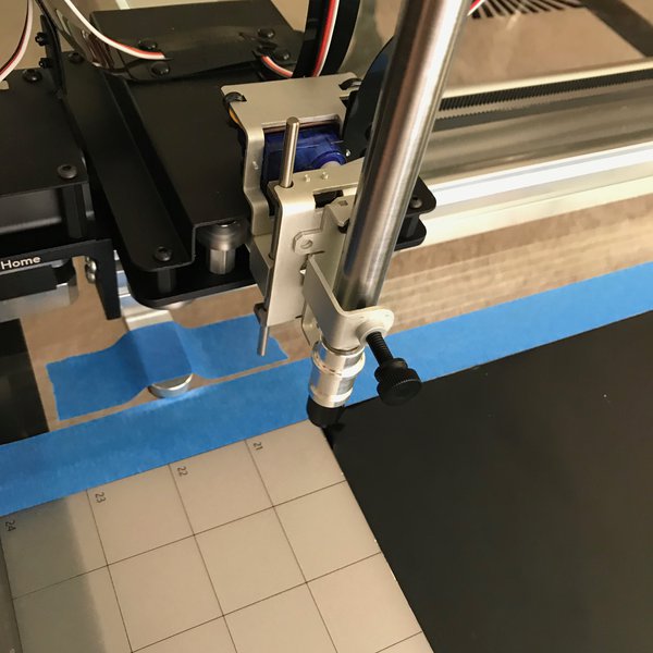 Axidraw vinyl/paper cutter | Hackaday.io