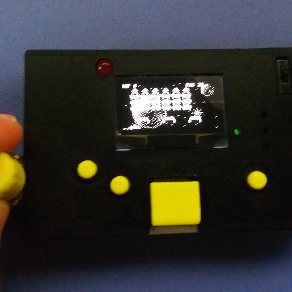 ATTINY 85 - ARCADE Micro game console | Hackaday.io