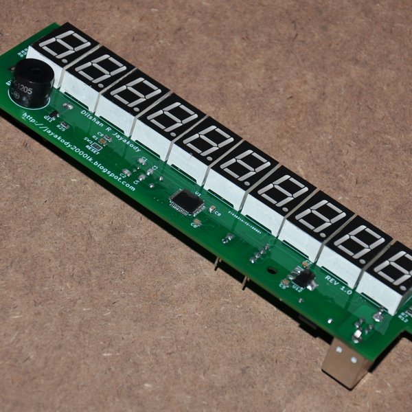 USB Seven Segment Display Module | Hackaday.io
