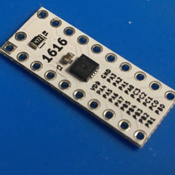 ATtiny 1-series with Arduino support | Hackaday.io