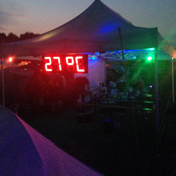 Super Sized 7 Segment LED Clock. | Hackaday.io
