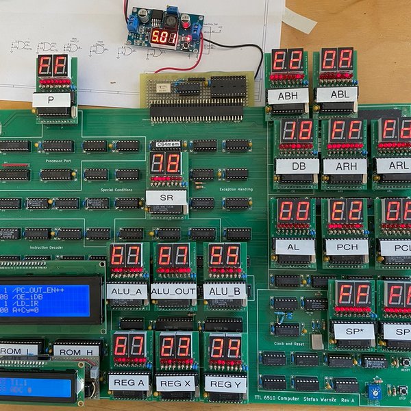 TTL 6510 Computer | Hackaday.io