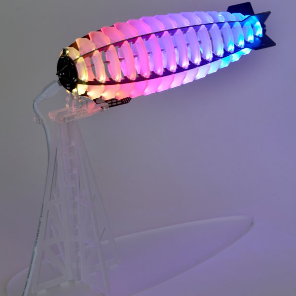 Zeppelin color LED lamp | Hackaday.io