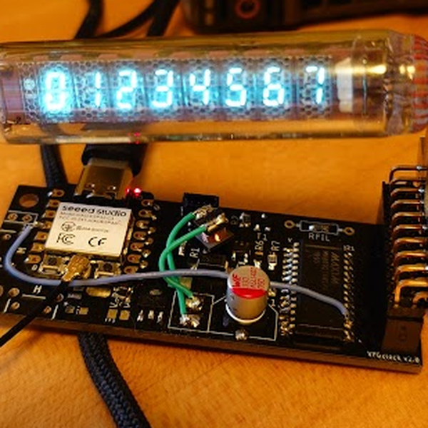 Tiny IV-21 VFD Clock with esp32 | Hackaday.io