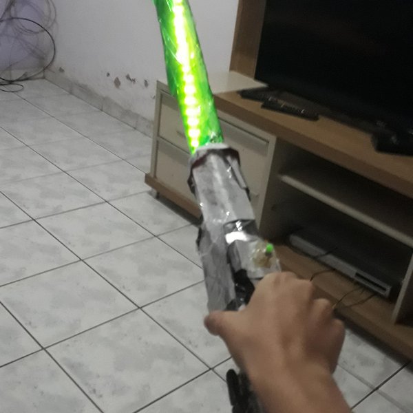 Motion Sensing Lightsaber Game Controller | Hackaday.io