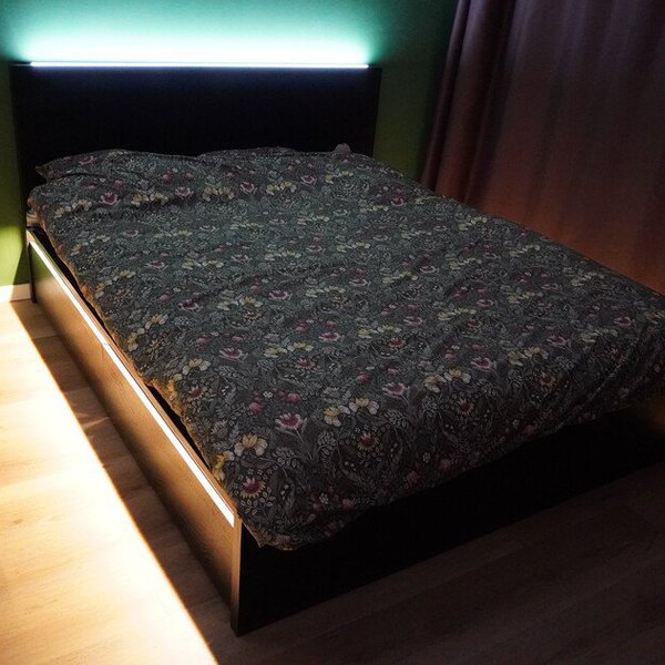 Setting the mood with a DIY IKEA smart bed hack | Hackaday.io