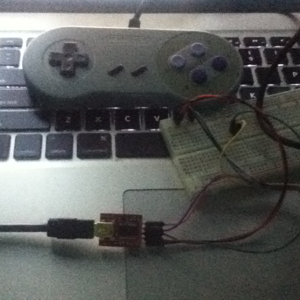 SNES controller with FTDI. | Hackaday.io