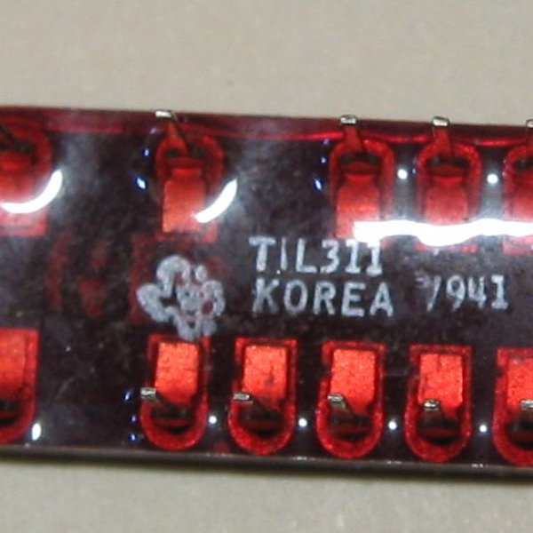 TIL311 debug display | Hackaday.io
