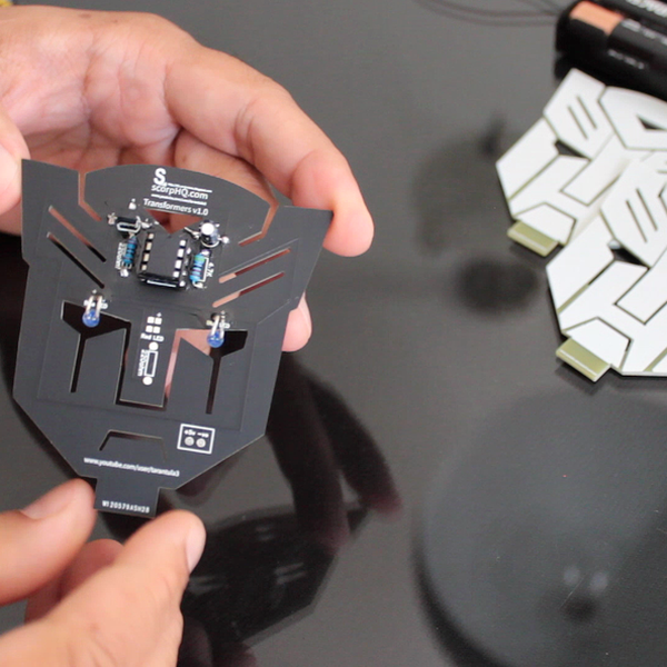 Transformers PCB BADGE | Hackaday.io