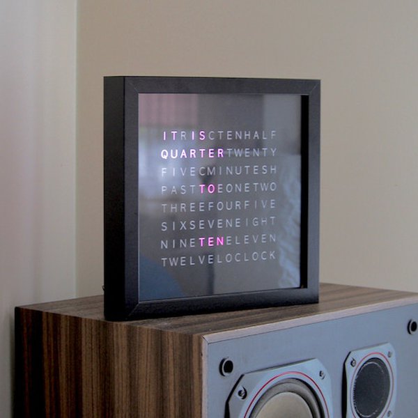 LetB - Letter Based Clock | Hackaday.io