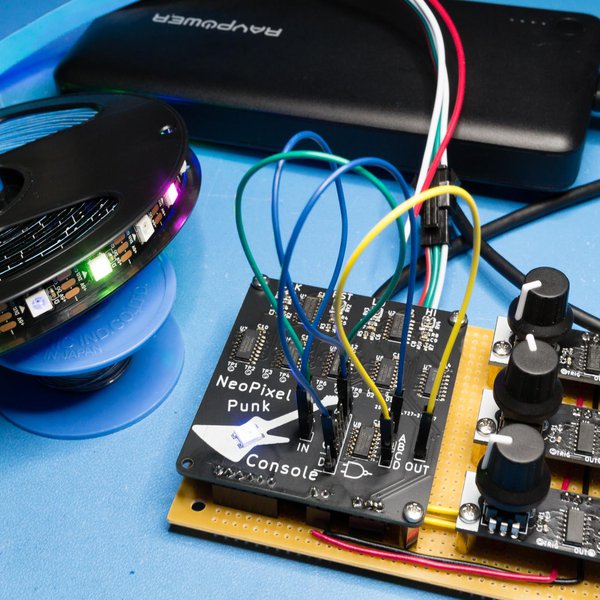 NeoPixel Punk Console | Hackaday.io