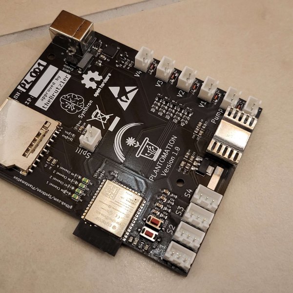 Plantomation V1.0 | Hackaday.io