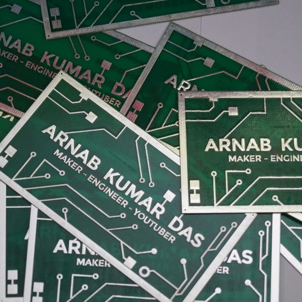 Crazy Engineer’s PCB Business Card | Hackaday.io
