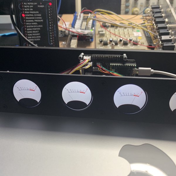 Rack Mount MIDI Meters | Hackaday.io
