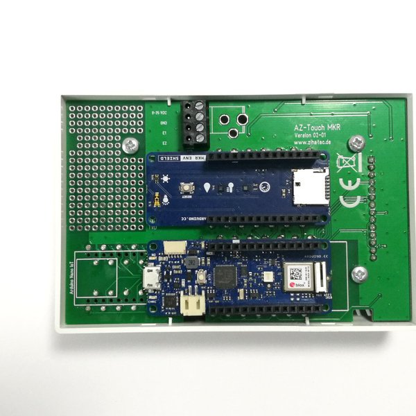 Arduino MKR touchscreen for top wall mounting | Hackaday.io