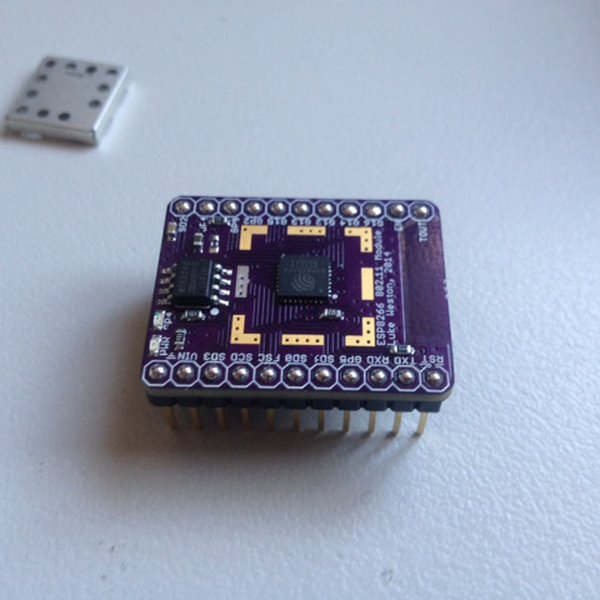 Breadboard-compatible WiFi system-on-chip module | Hackaday.io