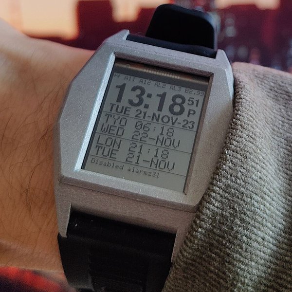 Smartwatch 10 Years Ultra-Long Battery Life | Hackaday.io