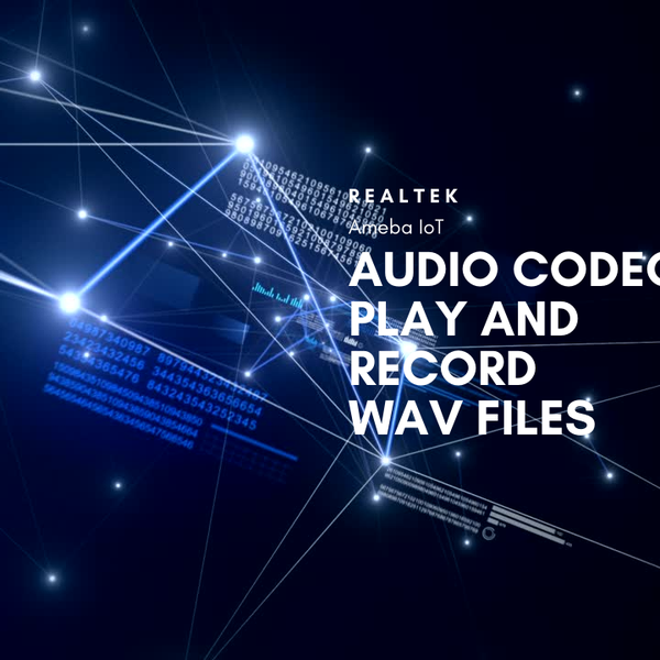 AMB23 Audio Codec - Play and Record wav File | Hackaday.io