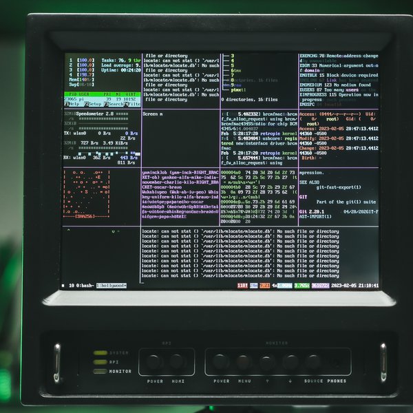 CRT-Style Pi Portable — Pi Terminal | Hackaday.io