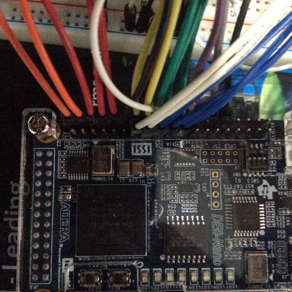 DE0 Nano FPGA with 15 bit VGA and PPU | Hackaday.io