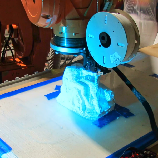 Turning a 2 ton robot into a 3D-printer | Hackaday.io