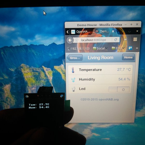 Home Automation Thermostat With Esp8266 And Openhab