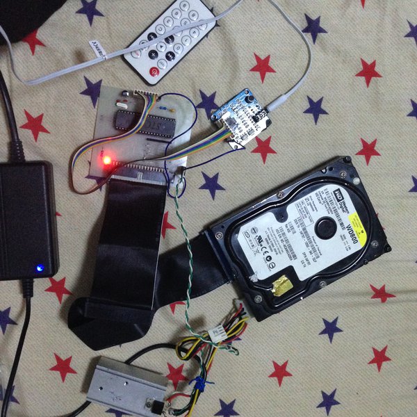 PATA(IDE) Hard Disk MP3 Music Player | Hackaday.io