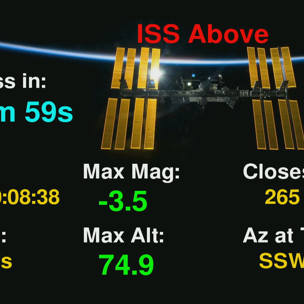 ISS-Above HD | Hackaday.io