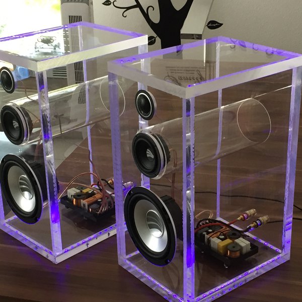 Acrylic Glas-speaker | Hackaday.io