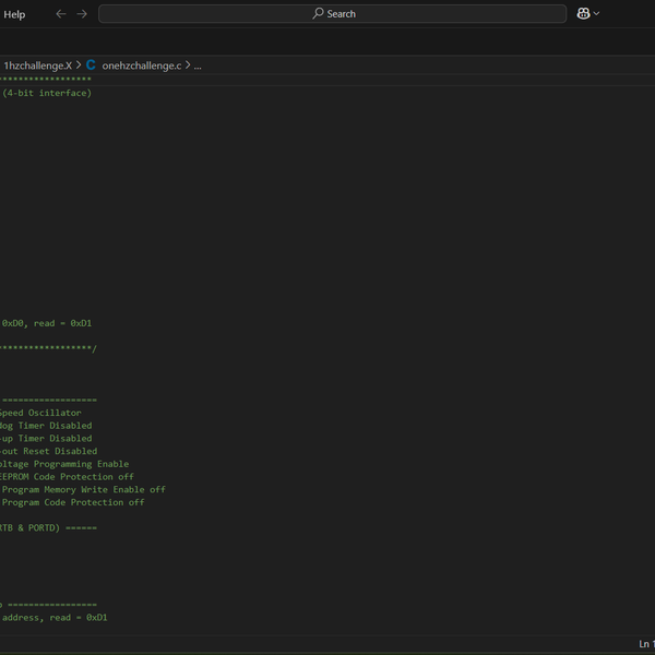 1Hz Embedded Clock: PIC16F877A + DS1307 + 16x2 LCD | Hackaday.io