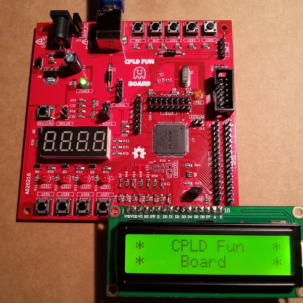 Arduino + CPLD = CPLD Fun Board! | Hackaday.io