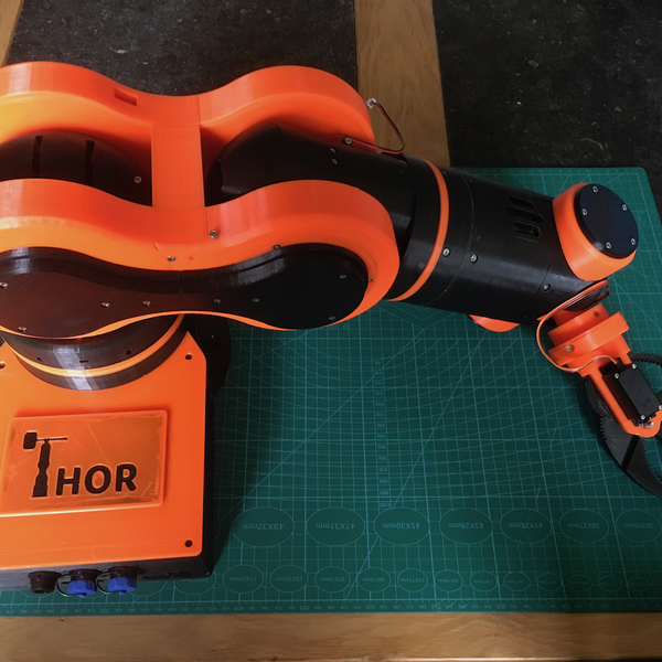 Building and improving the Thor+ robot arm | Hackaday.io