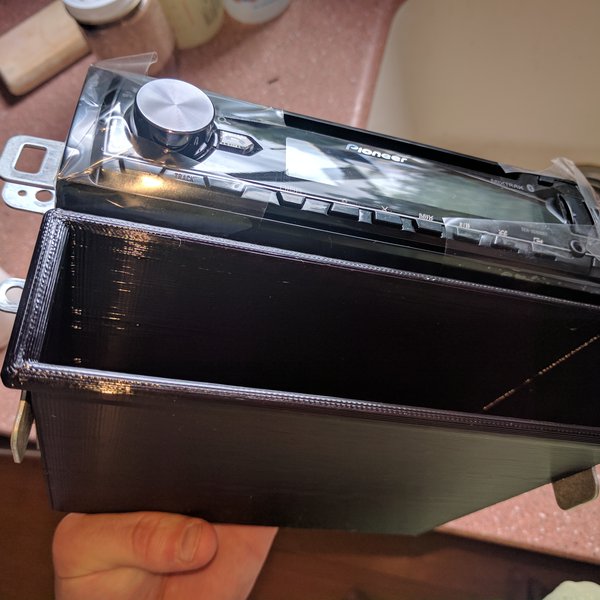 1 DIN Storage For POS Car | Hackaday.io
