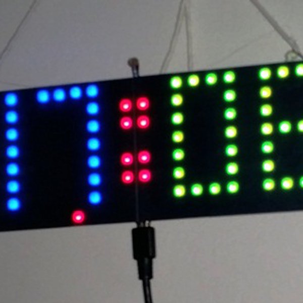 Neopixel Bedroom Clock | Hackaday.io