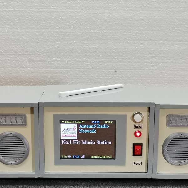 ESP32 Internet Radio, MP3 Player , and Alarm Clock | Hackaday.io