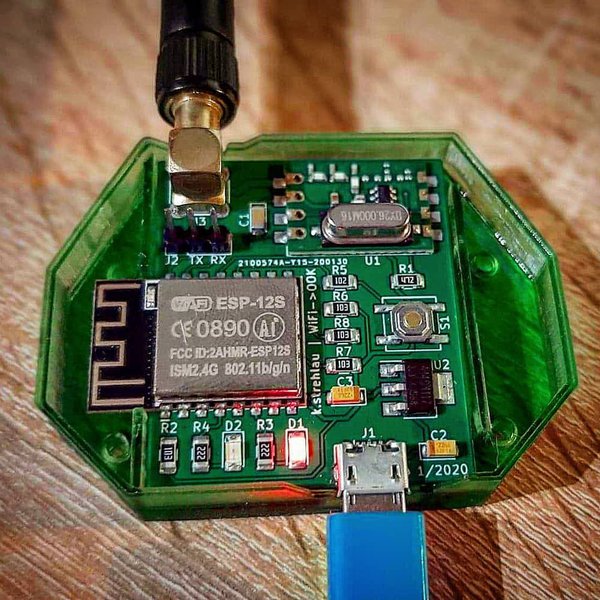 WiFi to 433 MHz bridge | Hackaday.io
