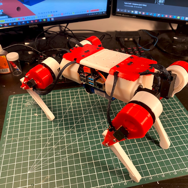 Quadruped Robot ChiTu | Hackaday.io