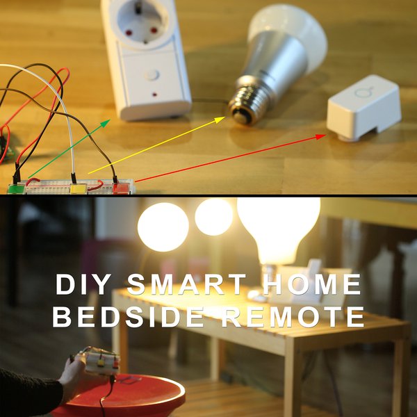 DIY Smart Home bedside remote | Hackaday.io
