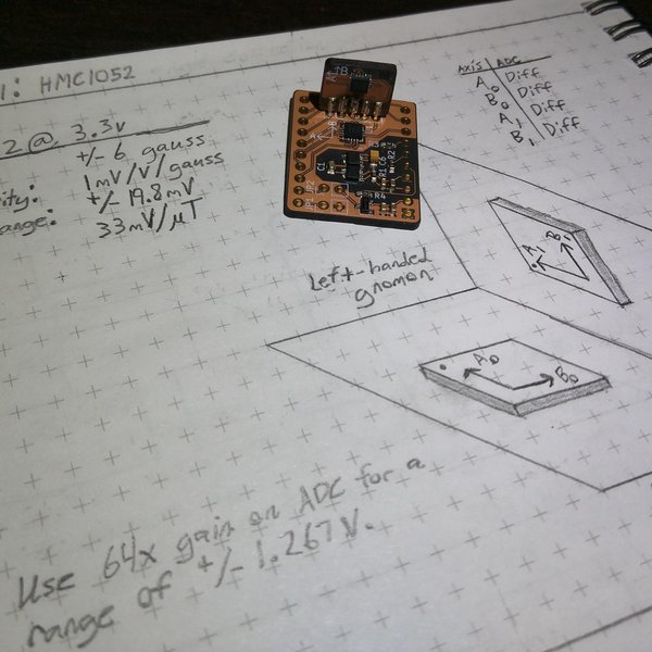 HMC1052 magnetometer complex | Hackaday.io