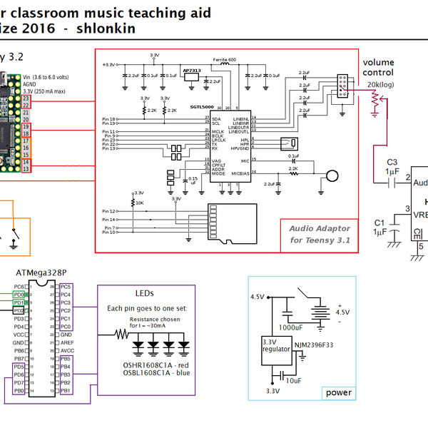 Classroom music teaching aid | Hackaday.io