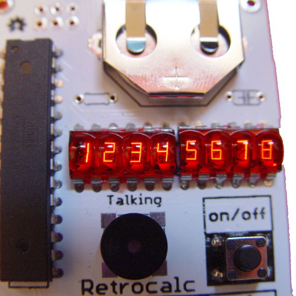 Retro taking calculator with Bubble display | Hackaday.io