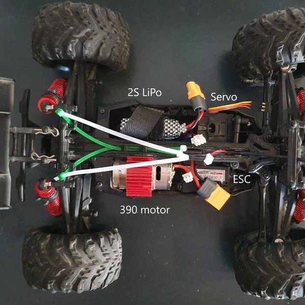 Rebuild An Rc Car With Esp32 And Arduino Code 1189